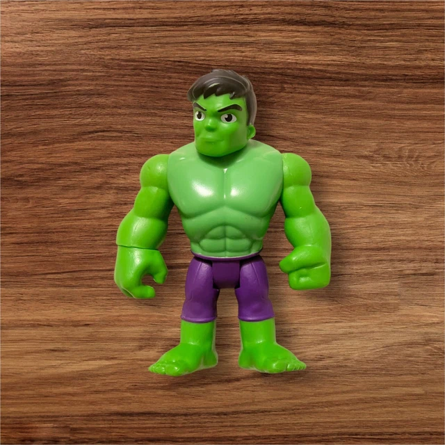 FIGURINE ARTICULÉE POSABLE Playskool Heroes Marvel Hulk Mega Mighties ...