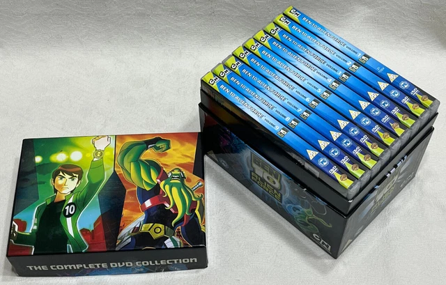 BEN 10 ALIEN FORCE : The Complete Collection Vol. 1 - 9 DVD Boxset ...