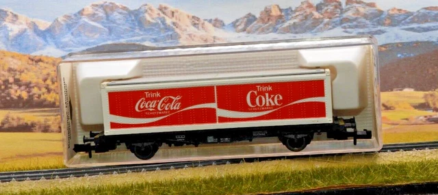 WAGON TRANSPORT DE container " COCA-COLA " - en boite - N 1/160 EUR 20 ...