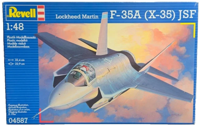 LOCKHEED MARTIN F-35A (X-35) JSF Revell 04587 Maßstab 1:48 Scale 1/48 ...