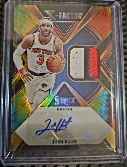 KNICKS JOSH HART Select X-Factor patch cravate colorant auto 23/25 EUR ...