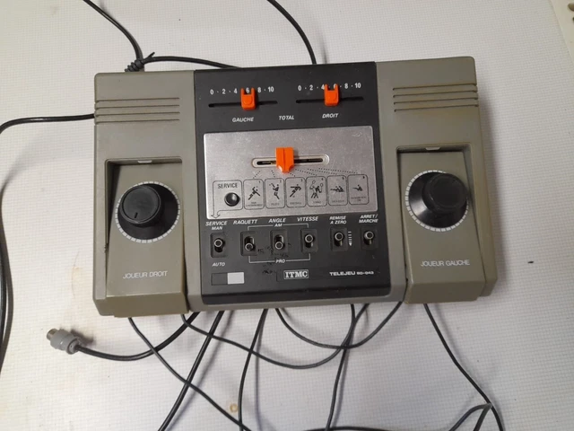 CONSOLE VINTAGE ANNÉE 90 Console de Jeux ITMC Telejeu Sd 043 Collection ...