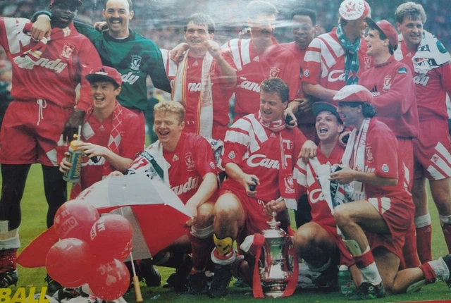 LIVERPOOL FC 1992 FA Cup Final Winning Poster 100 Year Centenary. £14. ...