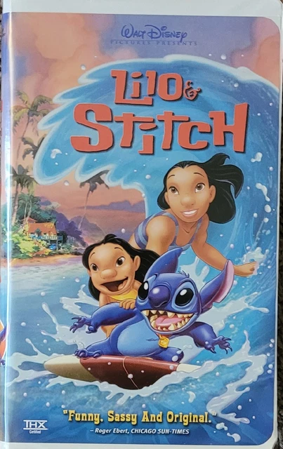 LILO & STITCH, Walt Disney VHS Tape, Vintage Video, Movie G, 2002 £15. ...