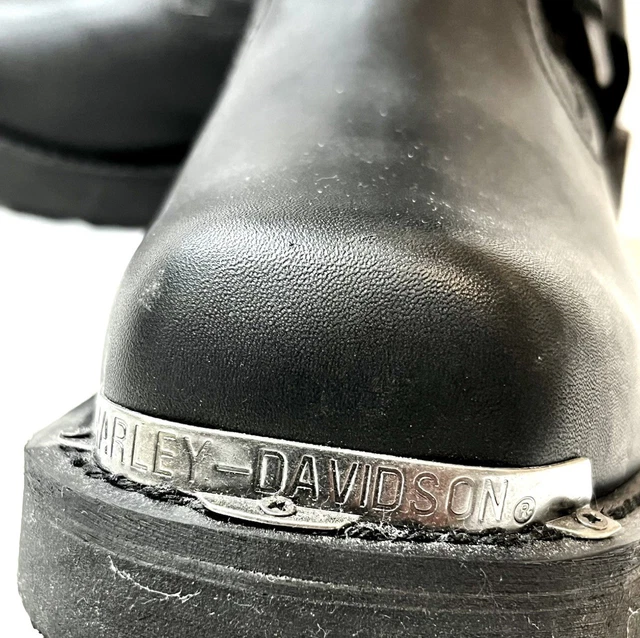 HARLEY-DAVIDSON MEN'S LANDON Motorcycle Boots Black D96047 Sz 9.5M Riding - NEW £127.63 ...