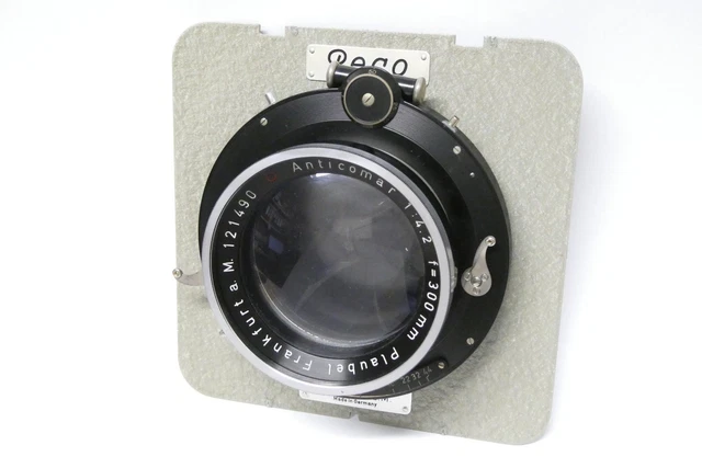 PLAUBEL ANTICOMAR 4,2 / 300 mm Objektiv für Großformat EUR 284,00 ...