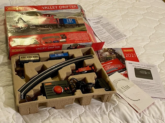 BOXED HORNBY TRAIN Set - R1270M Valley Drifter Analogue OO Gauge Tested ...