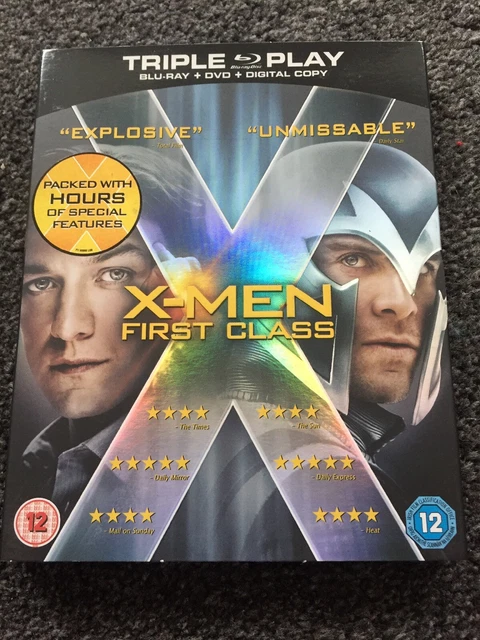 X-MEN - FIRST Class (Blu-ray and DVD Combo, 2011) £2.50 - PicClick UK