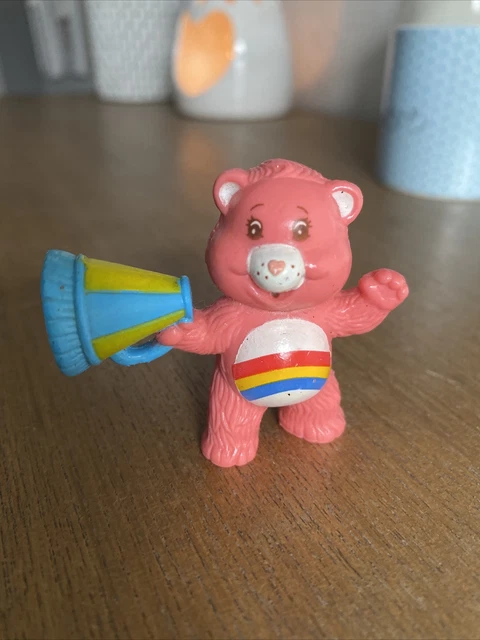 CARE BEAR VINTAGE Cheer Bear Mini Figure, 1980s £2.99 - PicClick UK
