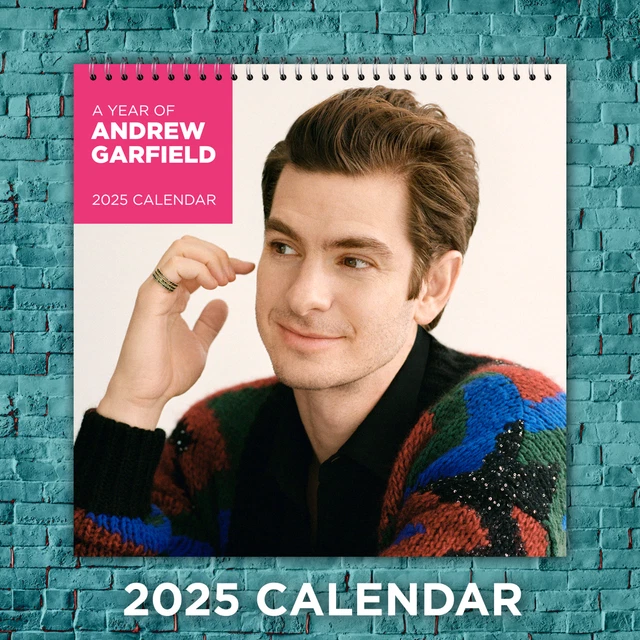 ANDREW GARFIELD CALENDAR 2025, Andrew Garfield Celebrity 2025 Wall ...
