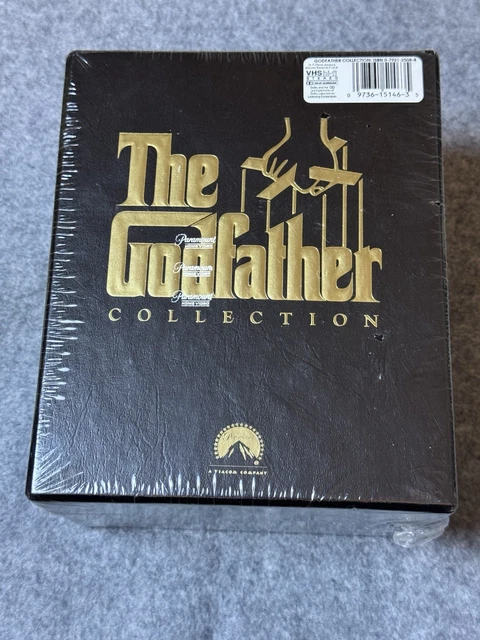 THE GODFATHER COLLECTION Part 1 2 3 VHS 1997 6-Tape Set New Sealed RARE £13.89 - PicClick UK