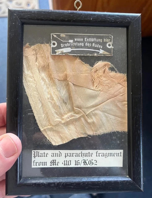 WW2 MESSERSCHMITT ME410A “Hornisse” relic display, 16/KG2, (Radnage ...