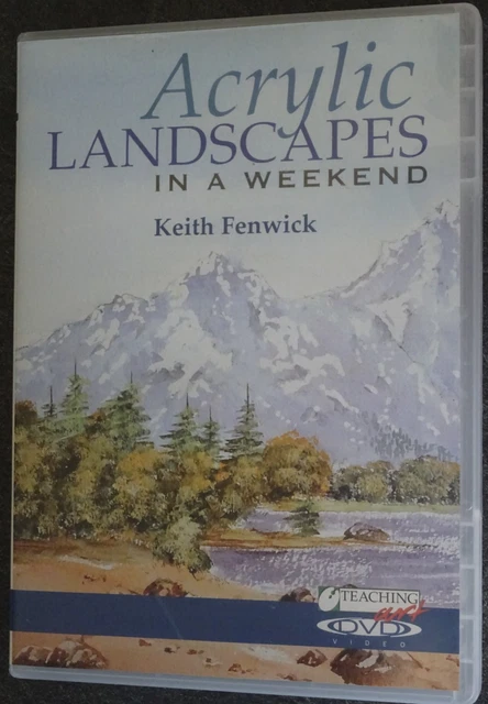 'ACRYLIC LANDSCAPES IN a Weekend' DVD Keith Fenwick £9.72 - PicClick UK