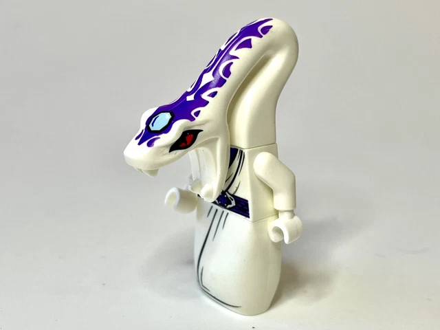 LEGO COMPATIBLE NINJAGO Minifigure Pythor White (missing Tail) £11.12 ...