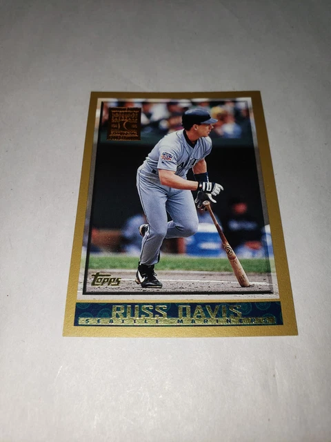 RUSS DAVIS 1998 Topps frappés à Cooperstown #202 Seattle Mariners EUR 2 ...