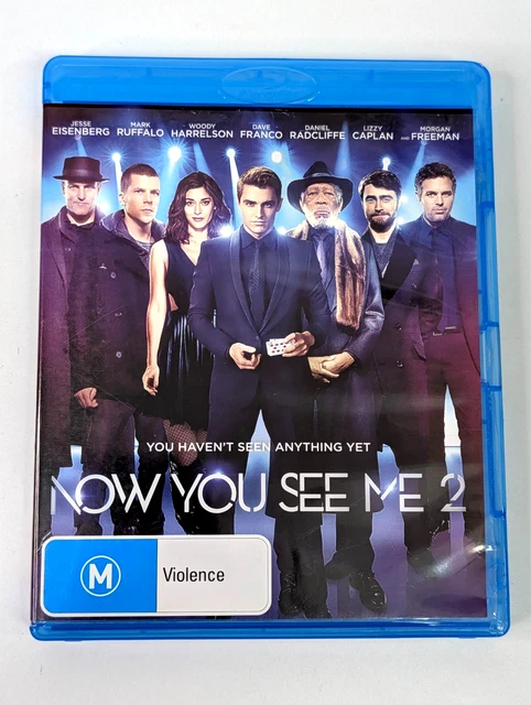 NOW YOU SEE Me 2 (Blu-ray, 2016) [Mint Disc] Free Padded Post £6.30 ...