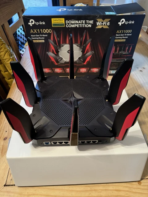 TP-LINK ARCHER AX11000 Tri-Band Wireless Gaming Router £140.56 ...