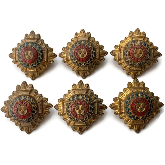 ORIGINAL OFFICERS EPAULETTE Insignia Rank Pips Rank of CAPTAIN PAIR ...