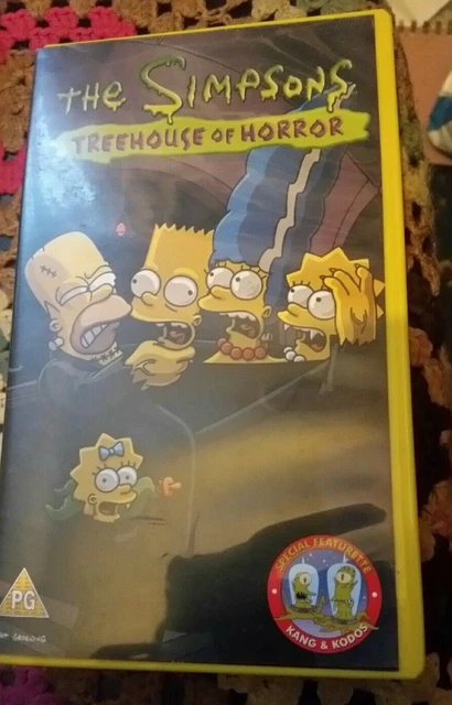 THE SIMPSONS TREEHOUSE Of Horror (Animated) (VHS/SUR, 2002) £5.00 ...