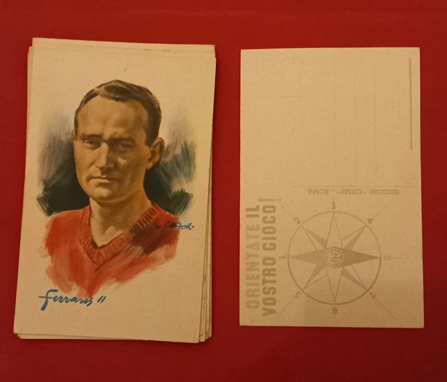 CARTOLINA FERRARIS II INTER TORINO NOVARA 14x9cm edizione GIESSE EUR 19,90 - PicClick IT