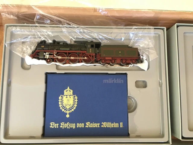 MÄRKLIN 2681 HOFZUG Kaiser Wilhelm II mit Dampflok Spur H0 OVP, siehe ...