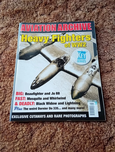 AVIATION ARCHIVE HEAVY Fighters Of Ww2 £4.50 - PicClick UK