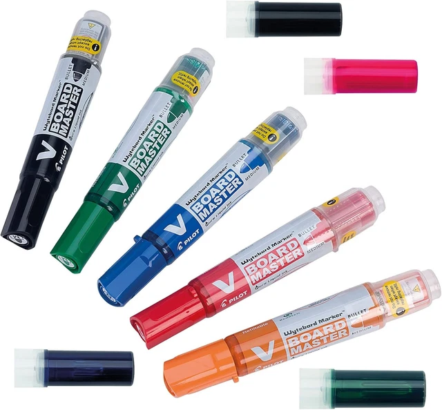 PILOT V BOARD Marker Master Class Pack 30 Markers, 20 Refills $152.71 ...