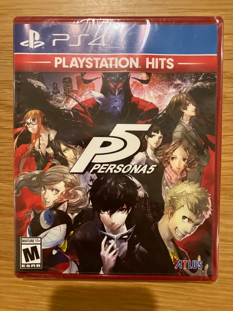 BRAND NEW SEALED Persona 5 game Sony Playstation 4 PS4 Region free PS5 ...
