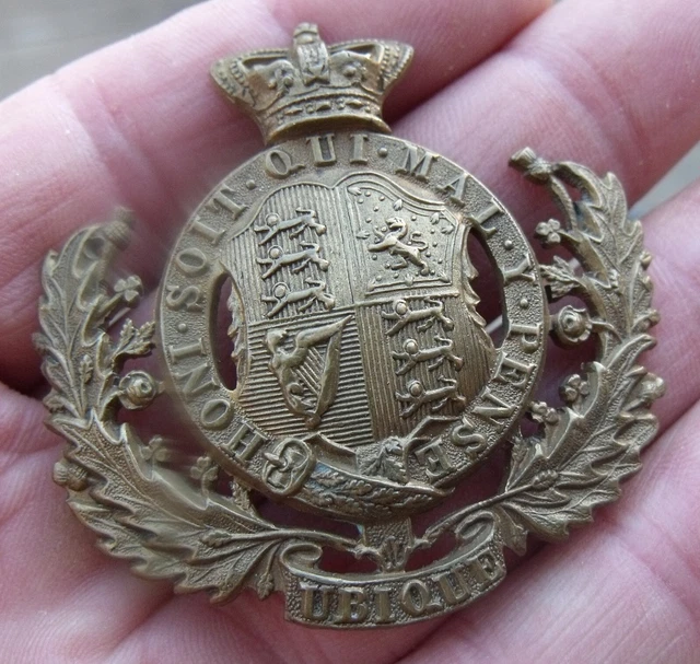 A GENUINE VICTORIAN Royal Artillery Ubique Belt Buckle Badge £18.00 ...