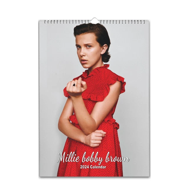 MILLIE BOBBY BROWN Full Photo 2025/26 personalised Calendar Choose ...