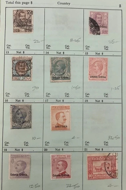 ITALY COLONIES COLLECTION CV=3500+Euro $250.00 - PicClick AU