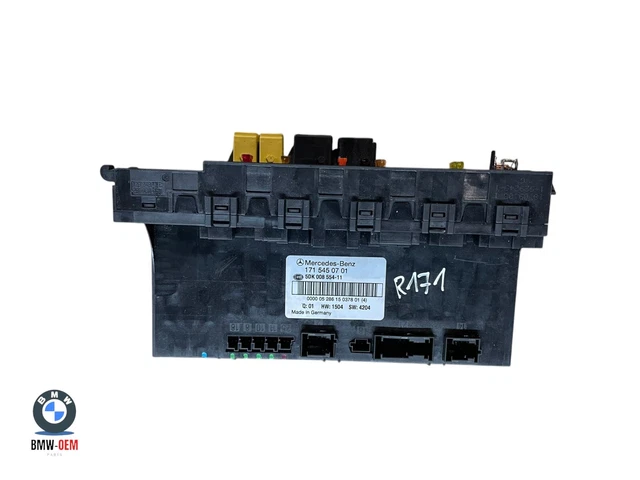MERCEDES BENZ SLK R171 Rear Sam Unit Fuse Box A1715450701 £72.99 ...