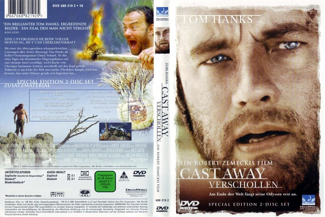CAST AWAY - VERSCHOLLEN --- Special Edition 2-Disc Set --- Tom Hanks ...