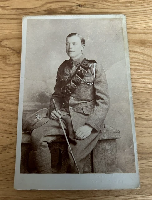 WW1 PHOTO POSTCARD. Royal Field Artillery Soldier 🇬🇧 High Wycombe ...