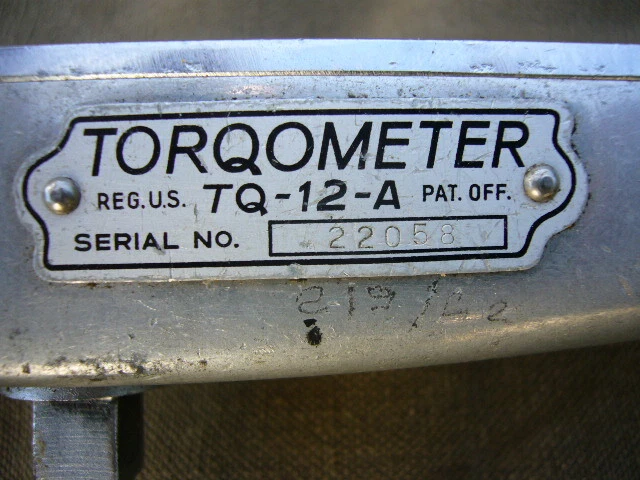 CLÉ DYNAMOMÉTRIQUE,TQ-12-A US Ww2 Jeep Willys Ford Hotchkiss Dodge Wc ...