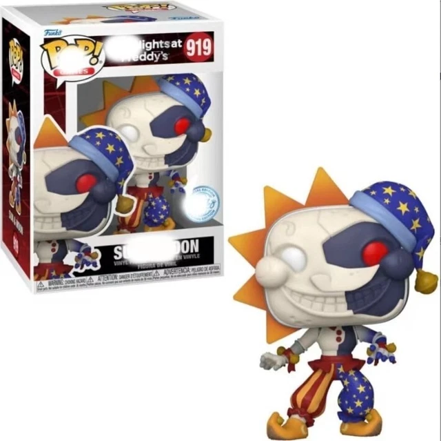 FNAF FIVE NIGHTS AT FREDDY'S Springtrap SUN & MOON Articulated Action ...