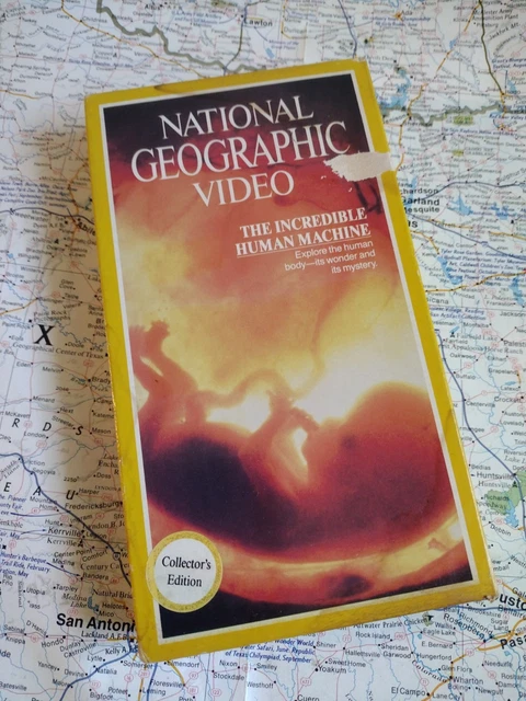 NATIONAL GEOGRAPHIC VHS The Incredible Human Machine Collectors Edition ...