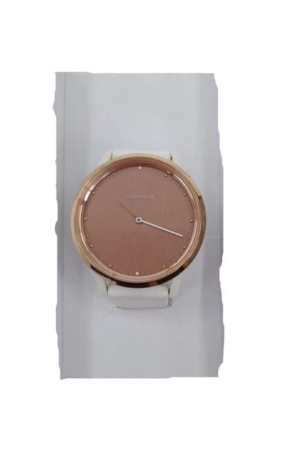 SMARTWATCH GARMIN VIVOMOVE HR Ibrido Bianco Mani Analogico Silicone ...