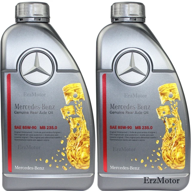 4 L ORIGINAL MERCEDES BENZ MB 235.0 Hypoid-Getriebeöl Achsgetriebeöl ...