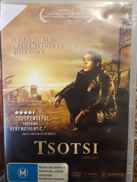 TSOTSI RARE DVD South African Johannesburg Crime Drama Film Presley Chwenevagae $23.95 - PicClick AU