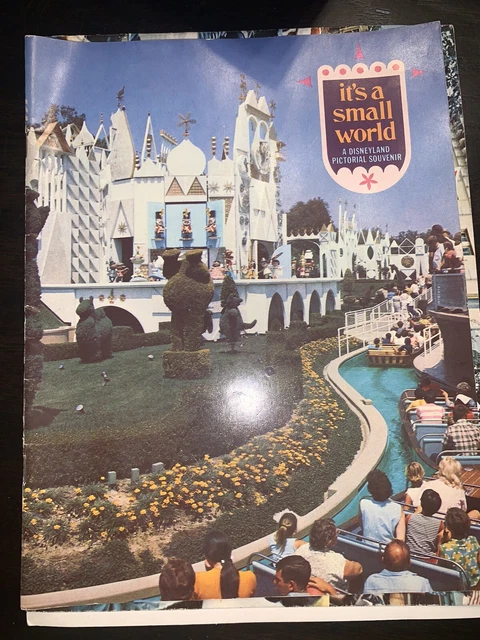 IT'S A SMALL World Disneyland Pictorial Souvenir Booklet Vintage 1969 ...