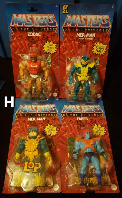 ORIGINS MOTU ZODAC Mer-Man LOP Faker NEW MOC LOT H $80.09 - PicClick CA