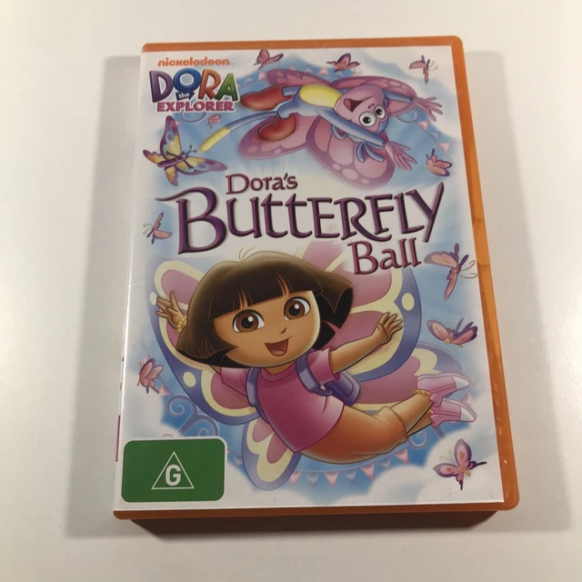 DORA THE EXPLORER Dora's Butterfly Ball DVD Region 4 PAL Nickelodeon TV ...