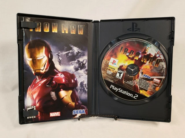IRON MAN SONY Playstation 2 PS2 Complete With Manual CIB Black Label ...