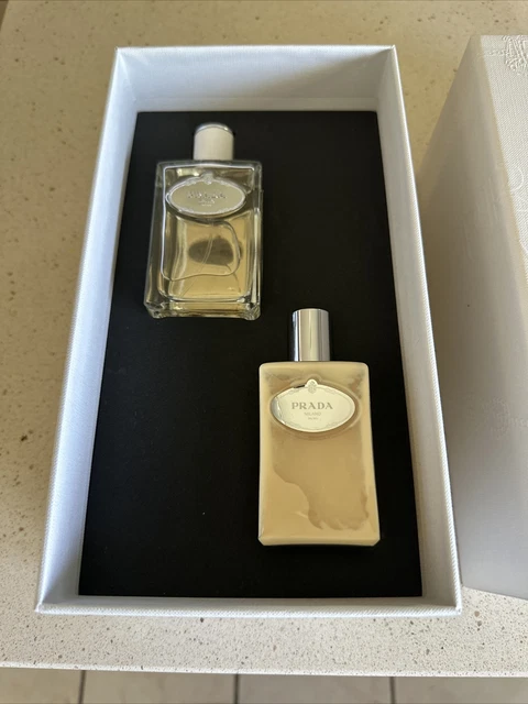 PRADA MILANO INFUSION D'homme Geschenkset 3,4 Oz/100Ml Edt + 3,4 Oz ...