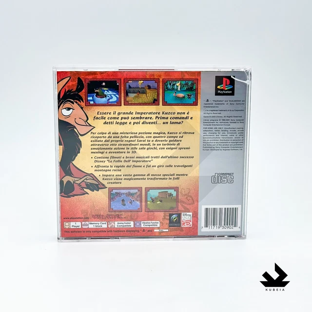 DISNEY FOLLIE DELL'IMPERATORE 🇮🇹 Italiano 🔥 Sony Ps1 Playstation 1 ...