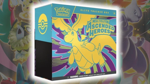 POKÉMON TCG: MEGA Evolution-Ascended Heroes POKEMON CENTER ETB ...