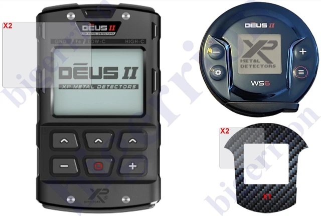 KIT PROTECTIONS ECRAN TELECOMMANDE & Ecran CASQUE WS6 - Détecteur XP ...