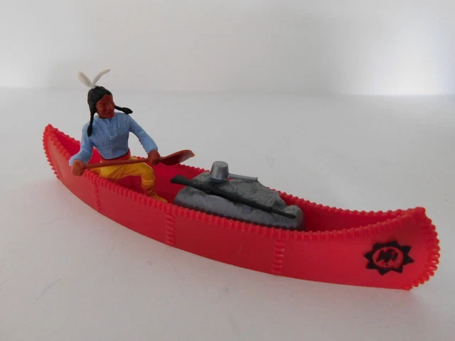 TIMPO INDIAN Canoe From The 1970s £24.95 - PicClick UK