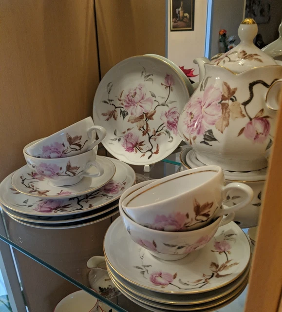 ILMENAU GRAF VON Henneberg Porzellan Kaffee Tee Service 6 Personen EUR 76,00 - PicClick DE